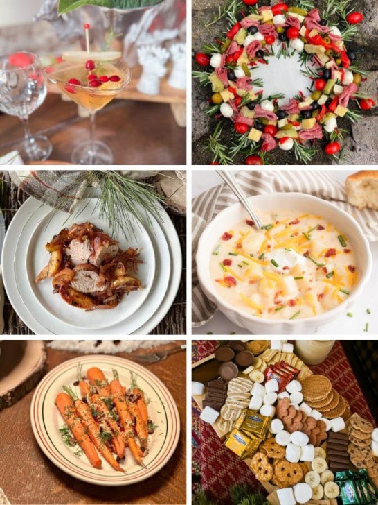 The Perfect Christmas Dinner Party Menu For a Cozy Night In