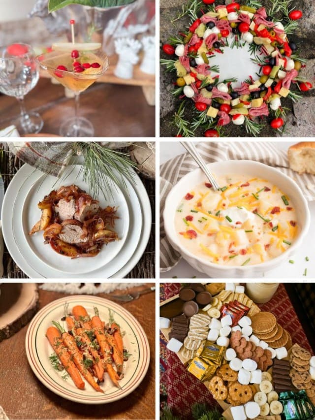 The Perfect Christmas Dinner Party Menu For a Cozy Night In