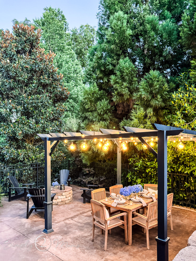 7 Simple Ideas for the Perfect Outdoor Summer Dining Table