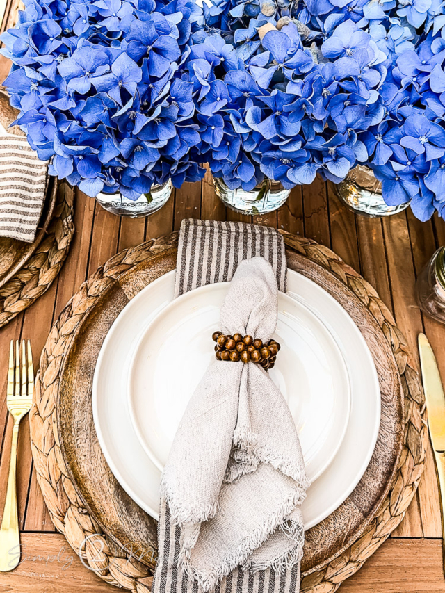 7 Simple Ideas for the Perfect Outdoor Summer Dining Table